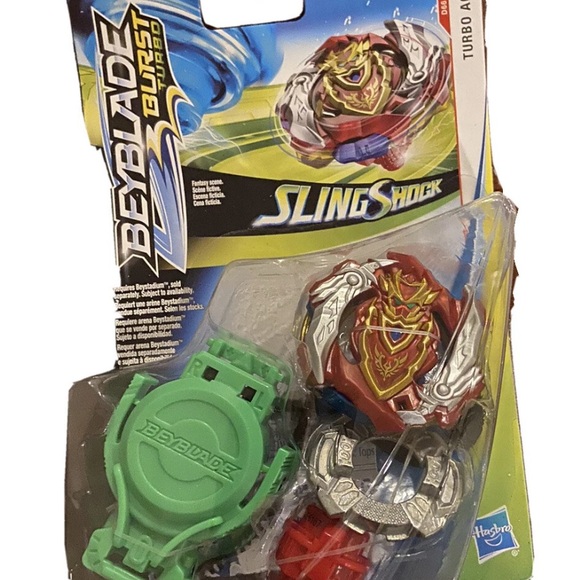 Hasbro | Toys | Hasbro Beyblade Burst Turbo Slingshock Toy Red And ...